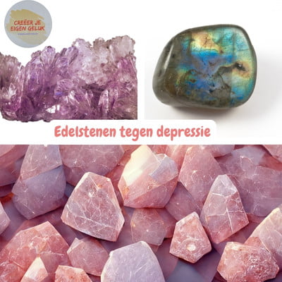 Edelstenen tegen Depressie: 10 Beste Helende Kristallen